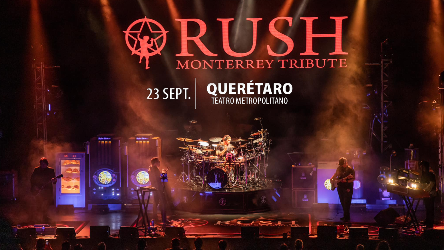 Rush Monterrey Tribute regresa a Querétaro - Queretarock Music